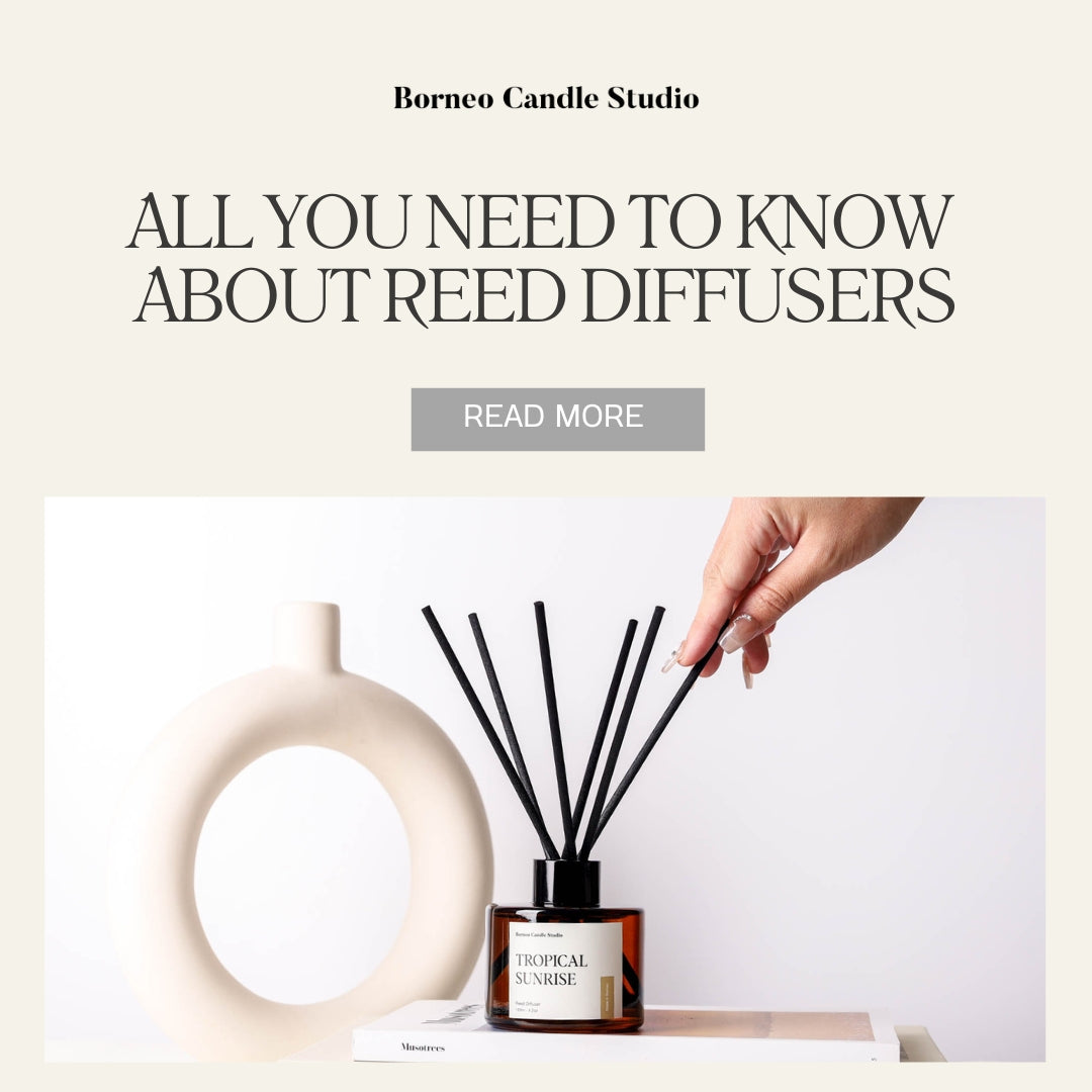 How to Use Reed Diffusers - Borneo Candle Studio